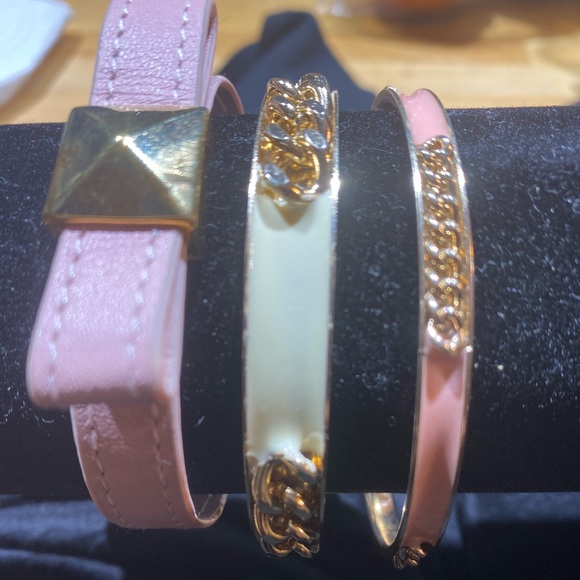 Jewelry | Dainty Pixie Pink Slender Bangle | Poshmark